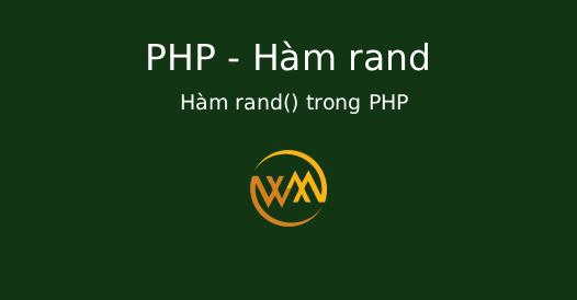 Hàm rand() trong PHP