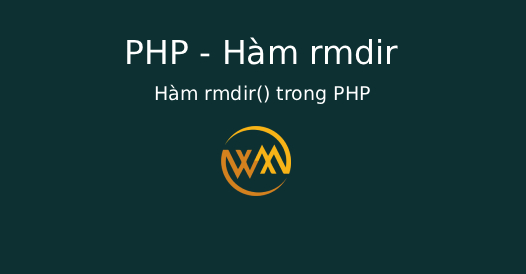 Hàm rmdir() trong PHP